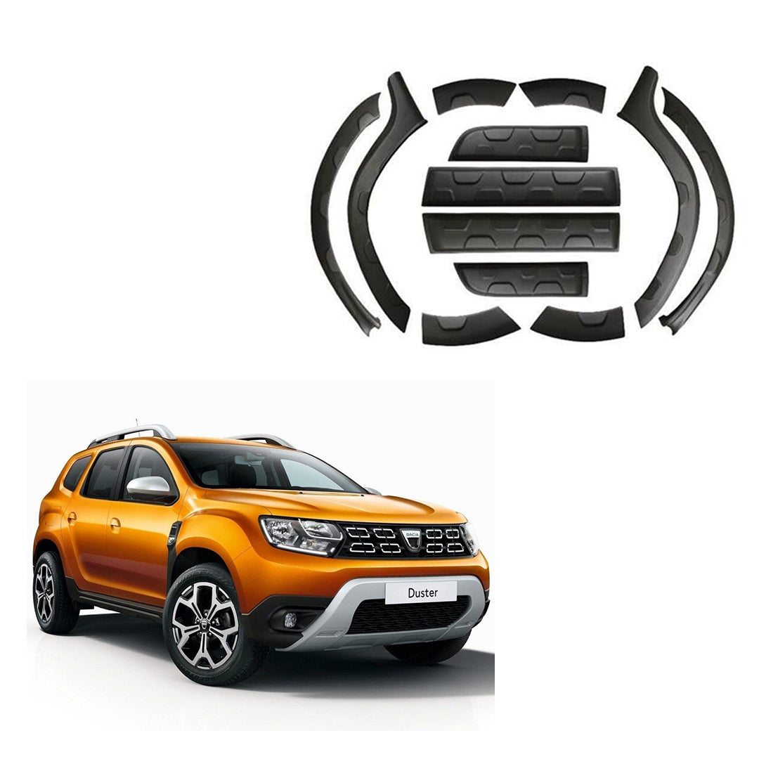 Dacia Duster abs mudguard & bodywork aesthetic kits 12 pieces of road ...